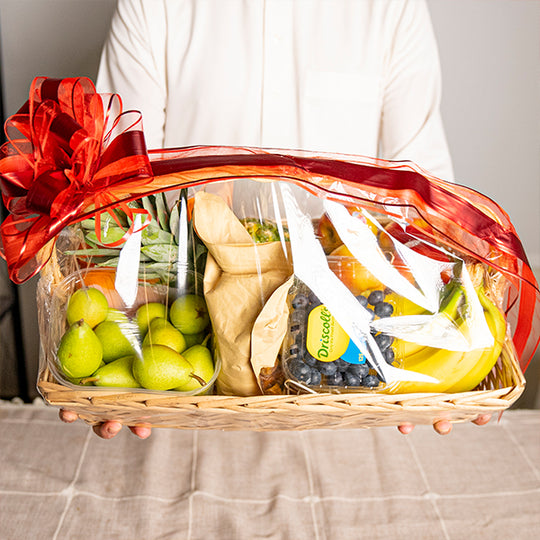 Luxury Fresh Mix Fruit Gift Basket | Sharbatly.Club