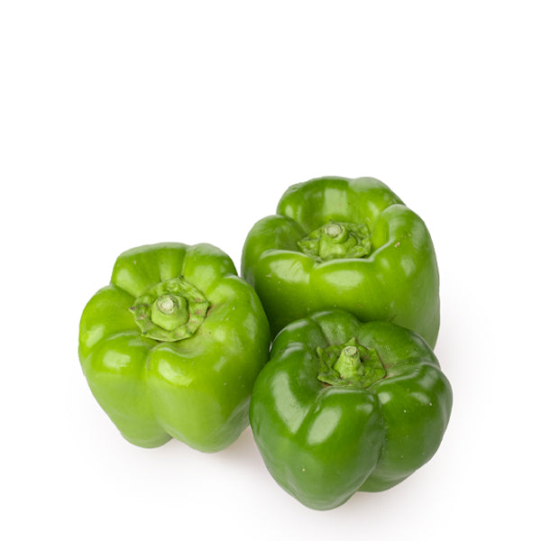 فلفل | Peppers, Capsicum Green, 1 kg Pack | Sharbatly.Club