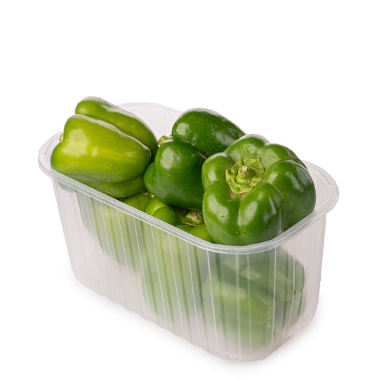فلفل | Peppers, Capsicum Green, 1 kg Pack | Sharbatly.Club